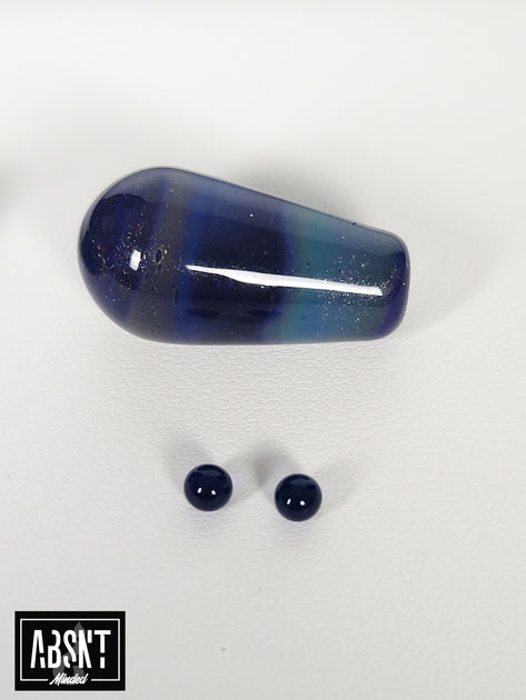 Captain Glass Puffco Pro oculus plug cap with pearls – ABSNTMINDED