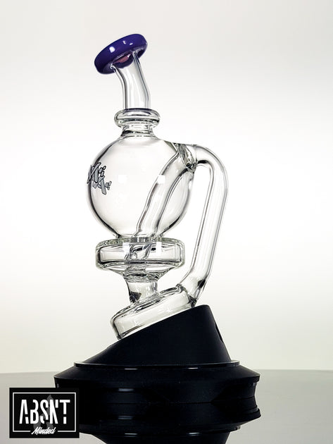 Alien Flower Monkey Puffco orb recycler attachment – ABSNTMINDED